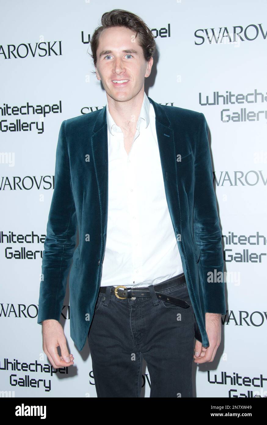 Otis Ferry arrives at the Swarovski Whitechapel Gallery Art Plus ...
