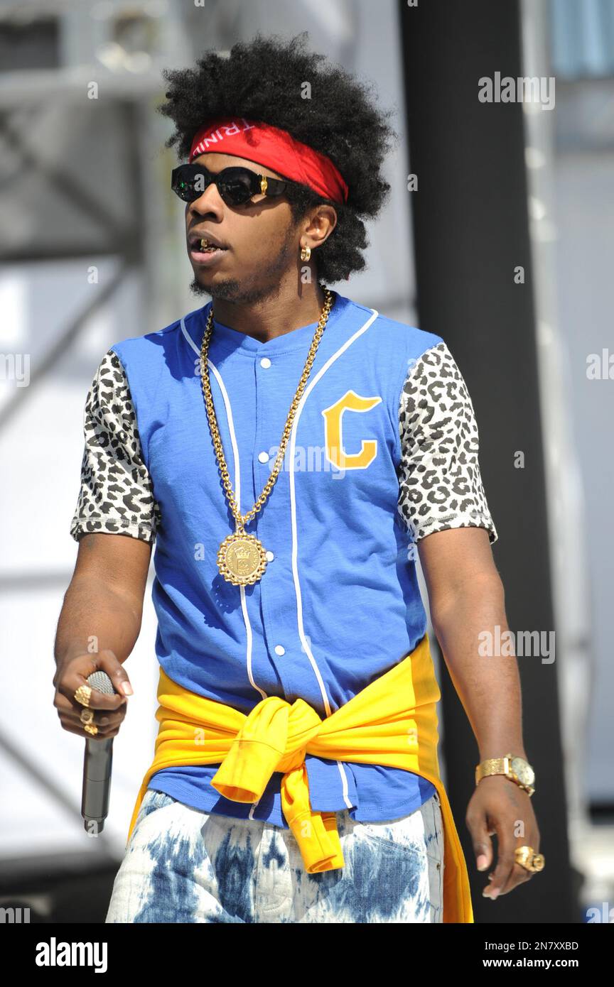 Rapper Trinidad Jame$ performs at the mtvU Woodie Awards on Thursday ...