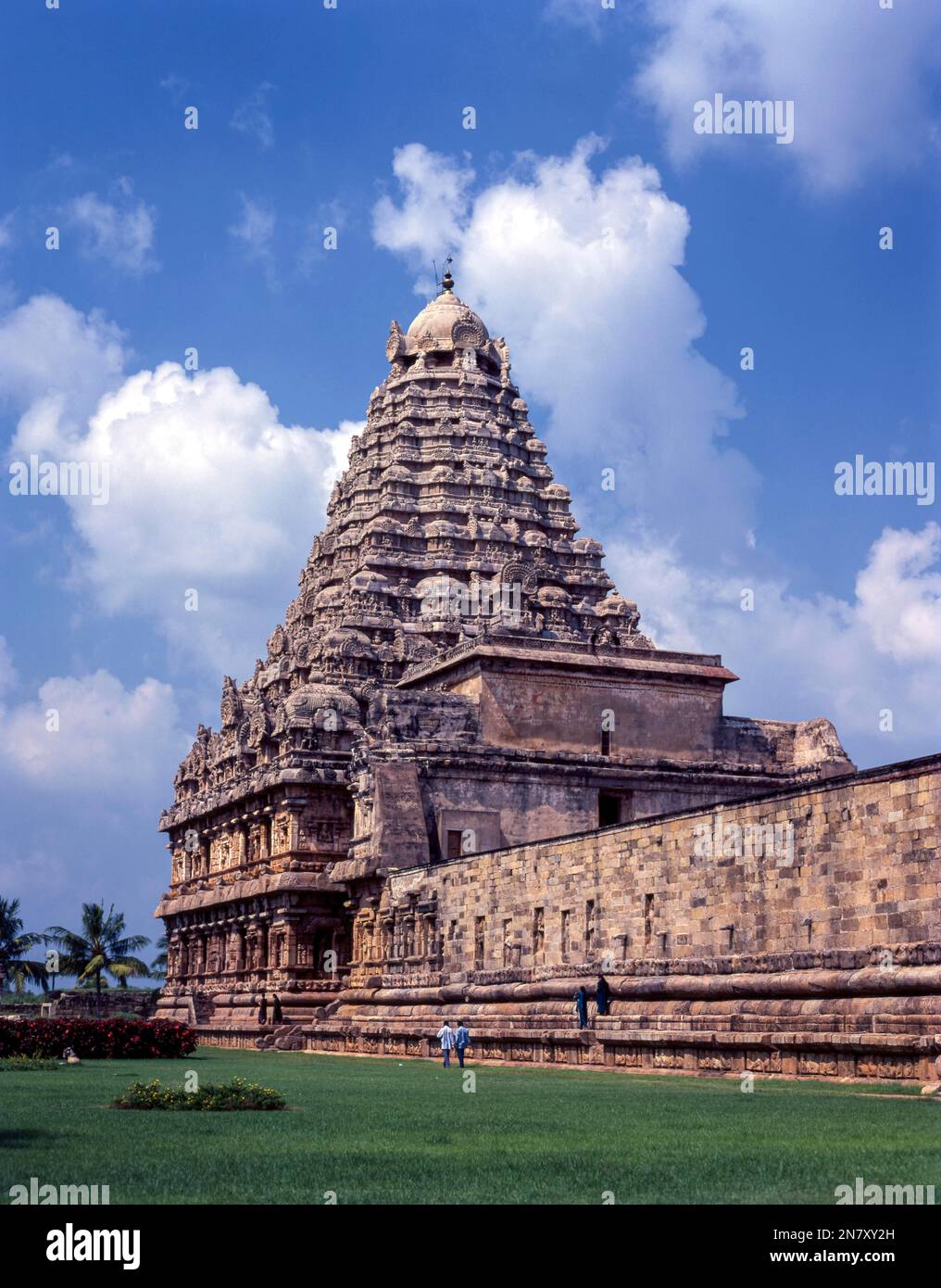 11th century, Lord Siva temple in Gangaikondacholapuram, Tamil Nadu ...