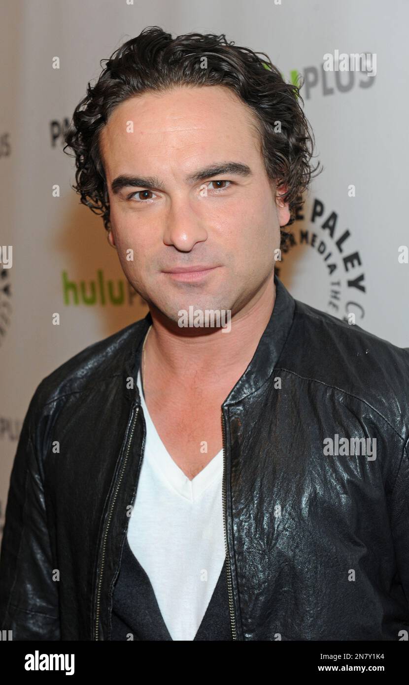 Johnny Galecki arrives during the Paley Center for Media's PaleyFest ...