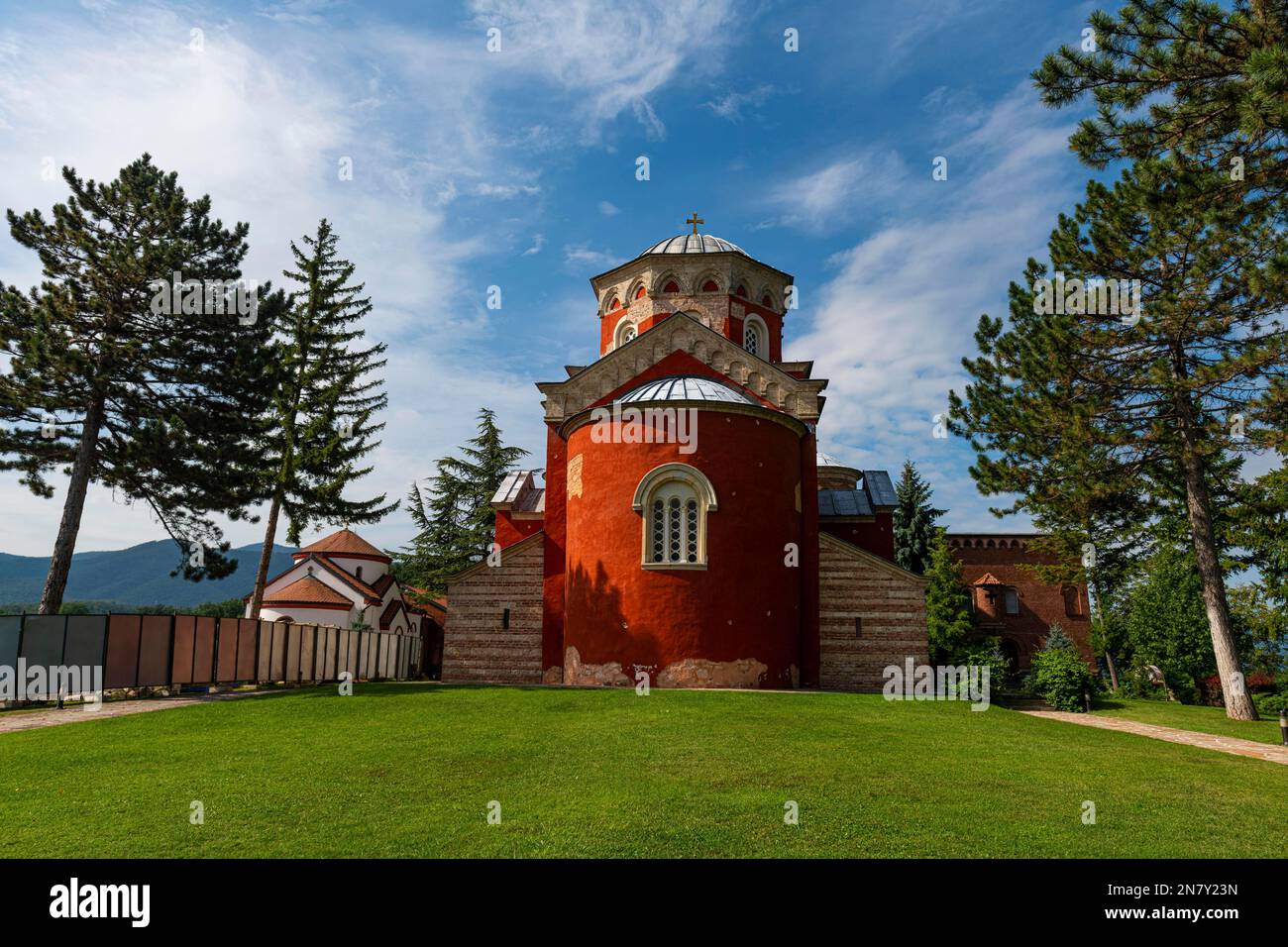 Zica orthodox monastery, Zica, Serbia Stock Photo - Alamy