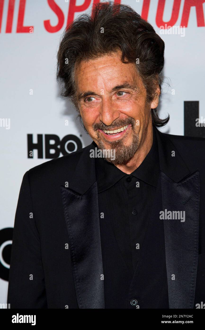 Al Pacino attends the premiere of HBO's "Phil Spector" on Wednesday ...