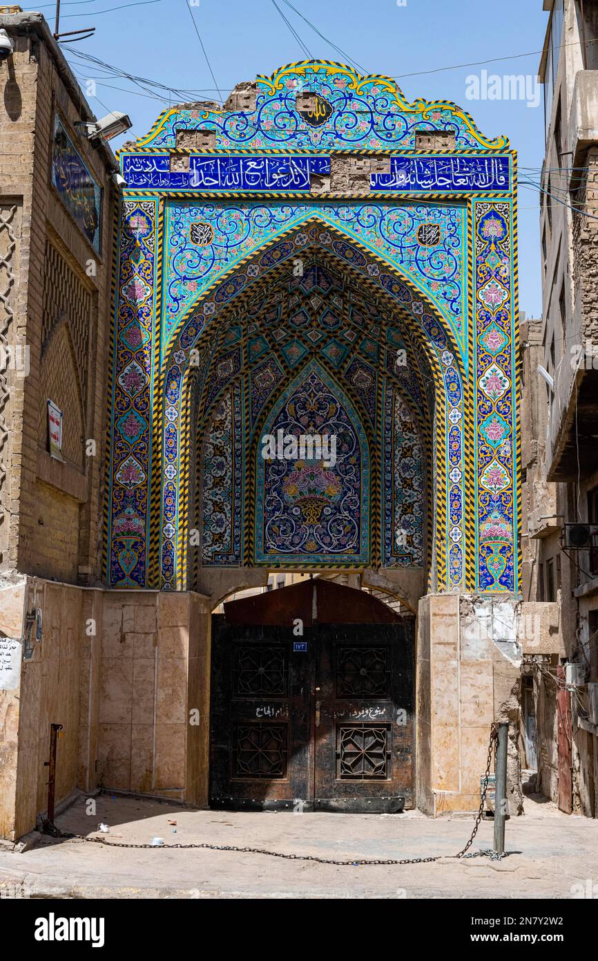 Haydar-Khana Mosque, Baghdad, Iraq Stock Photo - Alamy