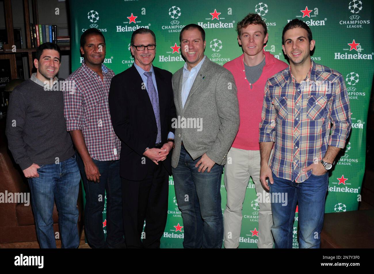 IMAGE DISTRIBUTED FOR HEINEKEN - Legendary New York Cosmos coaches and ...