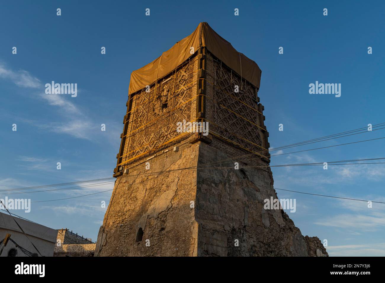 Church next to the Great Mosque of al-Nuri, Mosul, Iraq Stock Photo - Alamy
