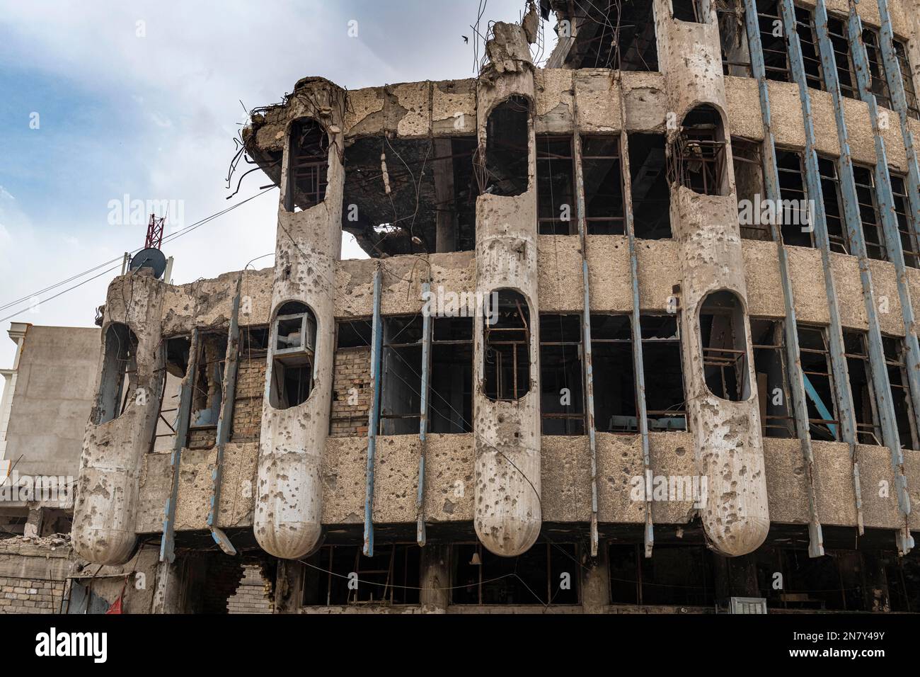 Destroyed houses from ISIS, Mosul, Iraq Stock Photo - Alamy
