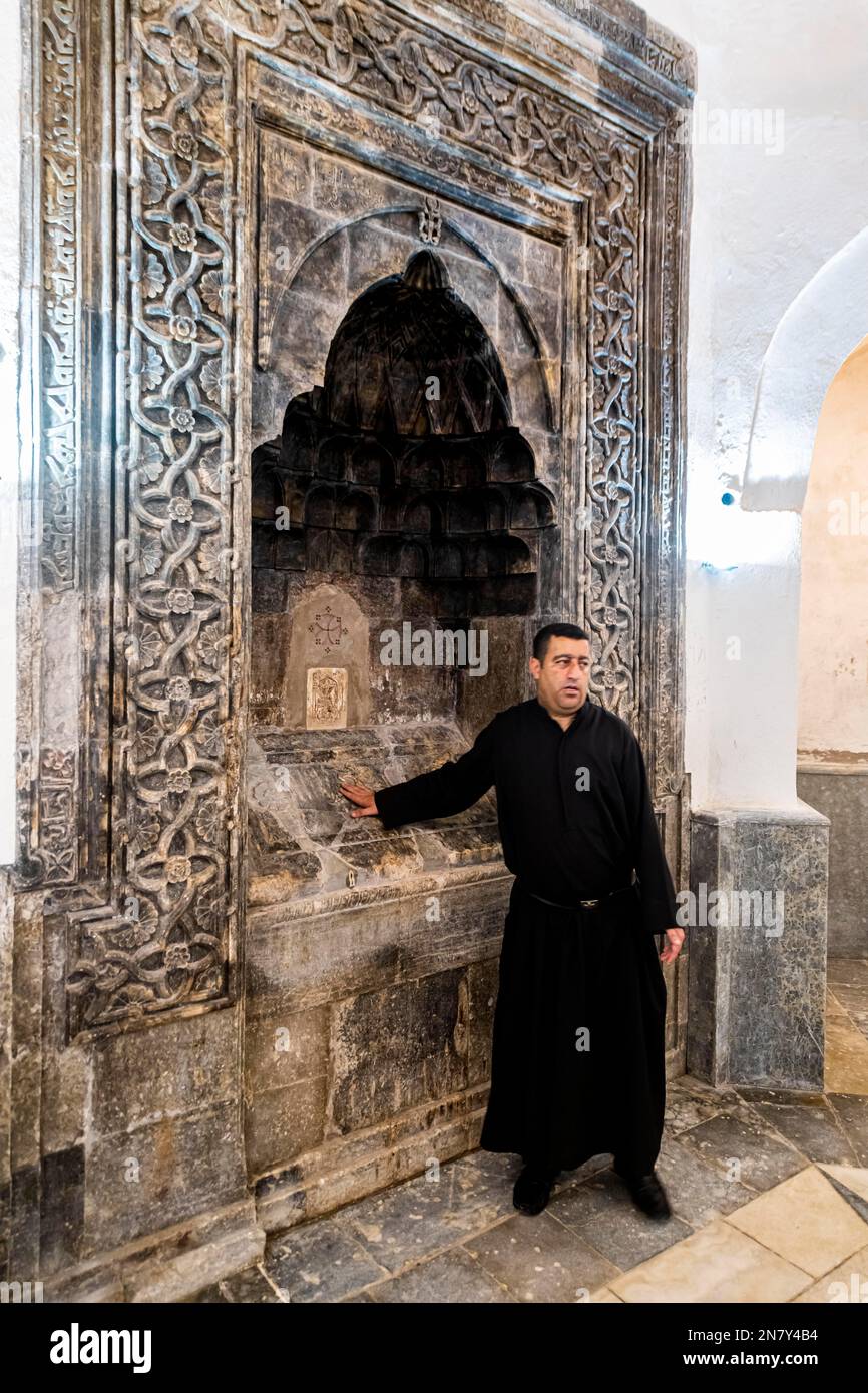 Behnam monastery hi-res stock photography and images - Alamy