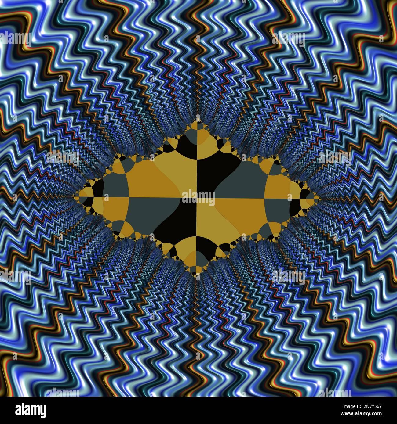 Fractal complex zoom - Mandelbrot set detail, digital artwork for ...