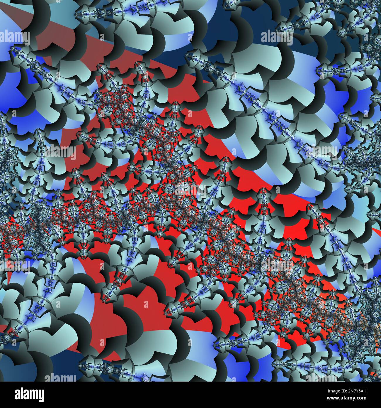 Fractal complex zoom - Mandelbrot set detail, digital artwork for ...