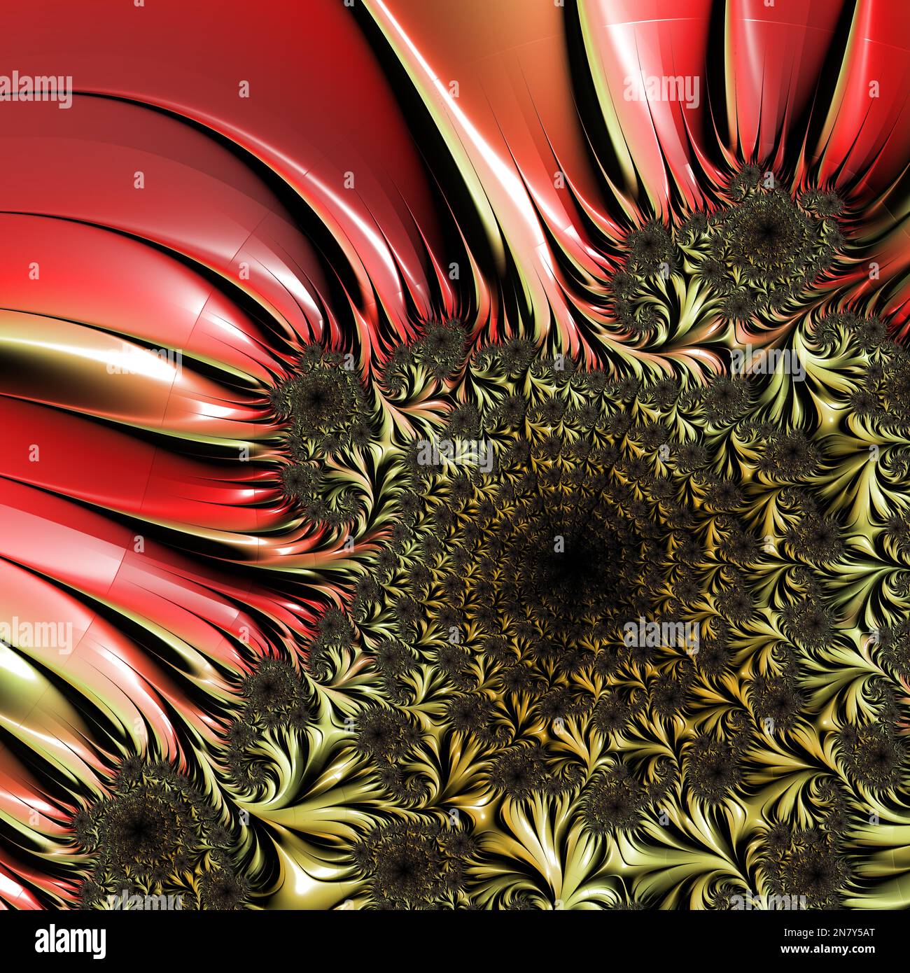 Fractal complex zoom - Mandelbrot set detail, digital artwork for ...