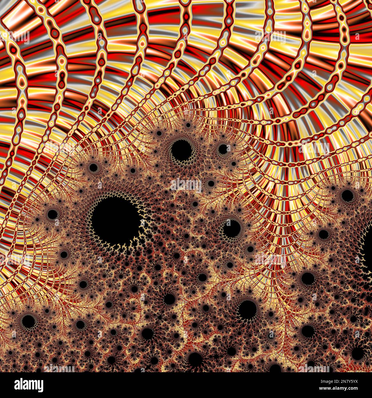 Fractal complex zoom - Mandelbrot set detail, digital artwork for ...