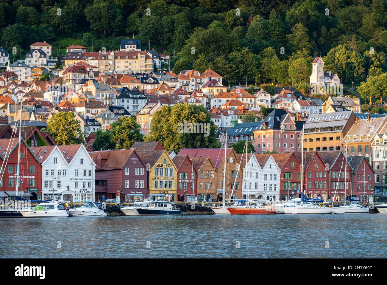 Hanseatic Quarter, Bryggen, Unesco World Heritage Site, Bergen, Norway ...