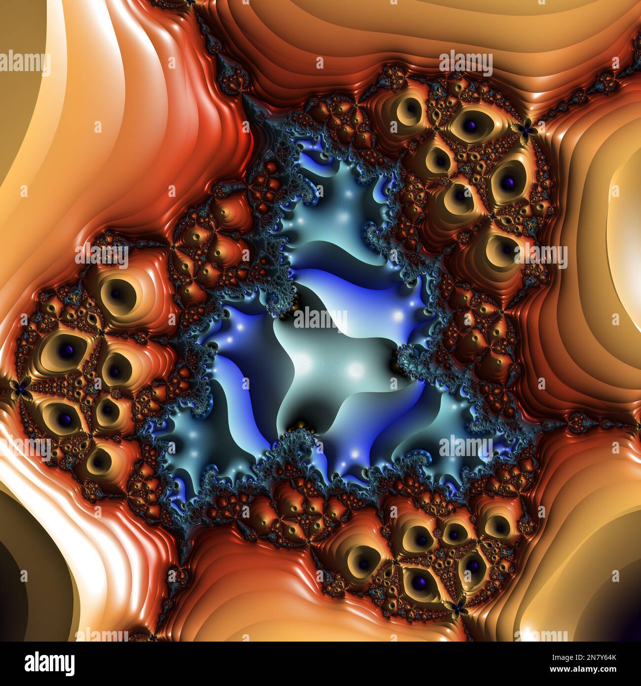 Fractal complex zoom - Mandelbrot set detail, digital artwork for ...