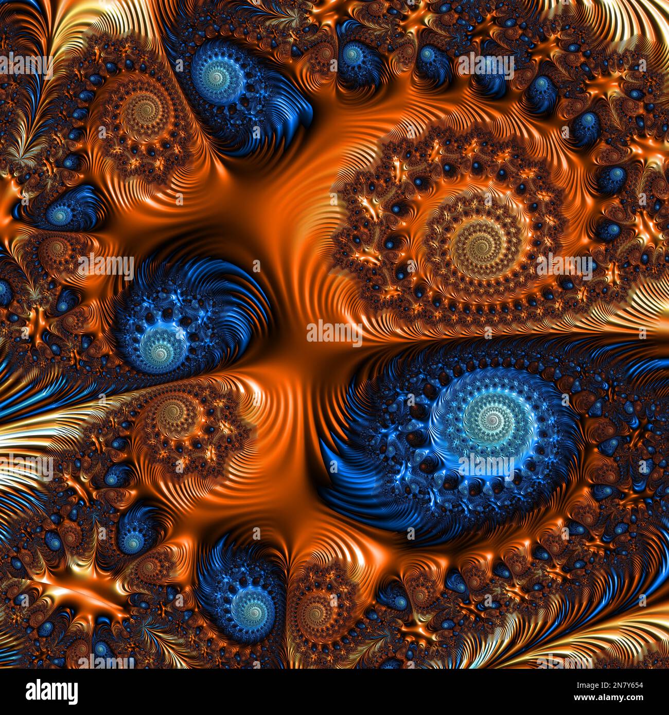 Fractal complex zoom - Mandelbrot set detail, digital artwork for ...