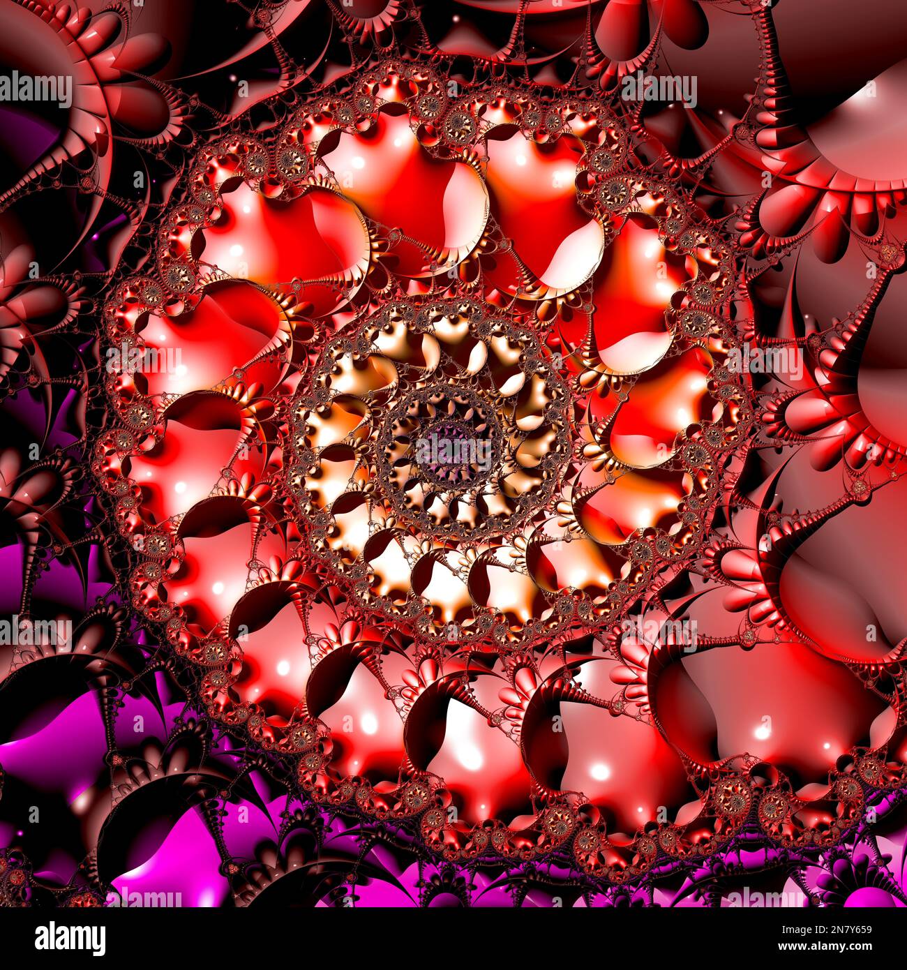 Fractal complex zoom - Mandelbrot set detail, digital artwork for ...