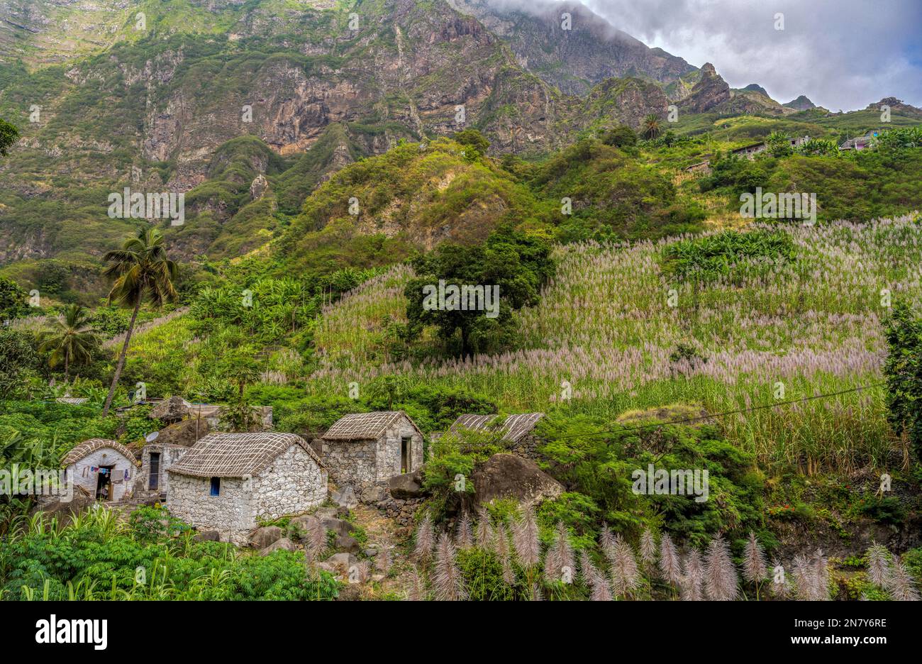 Historical Buildings Santo Antao Island Cape Verde Stock Photo - Alamy
