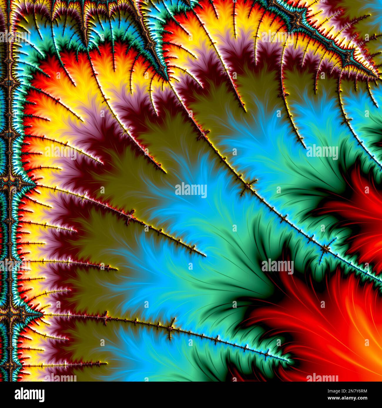 Fractal complex zoom - Mandelbrot set detail, digital artwork for ...