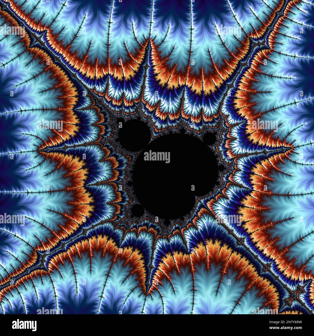 Fractal complex zoom - Mandelbrot set detail, digital artwork for ...