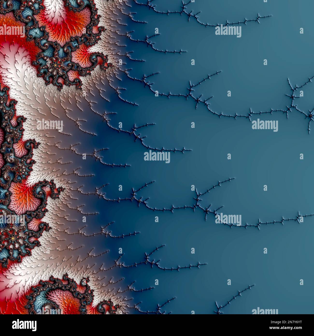 Fractal complex zoom - Mandelbrot set detail, digital artwork for ...