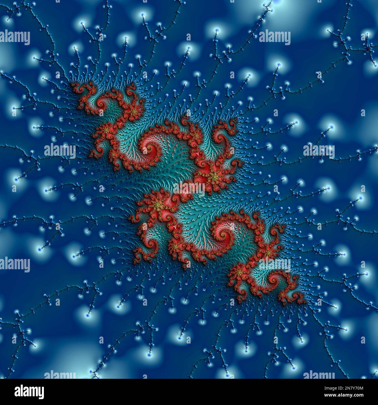 Fractal complex zoom - Mandelbrot set detail, digital artwork for ...