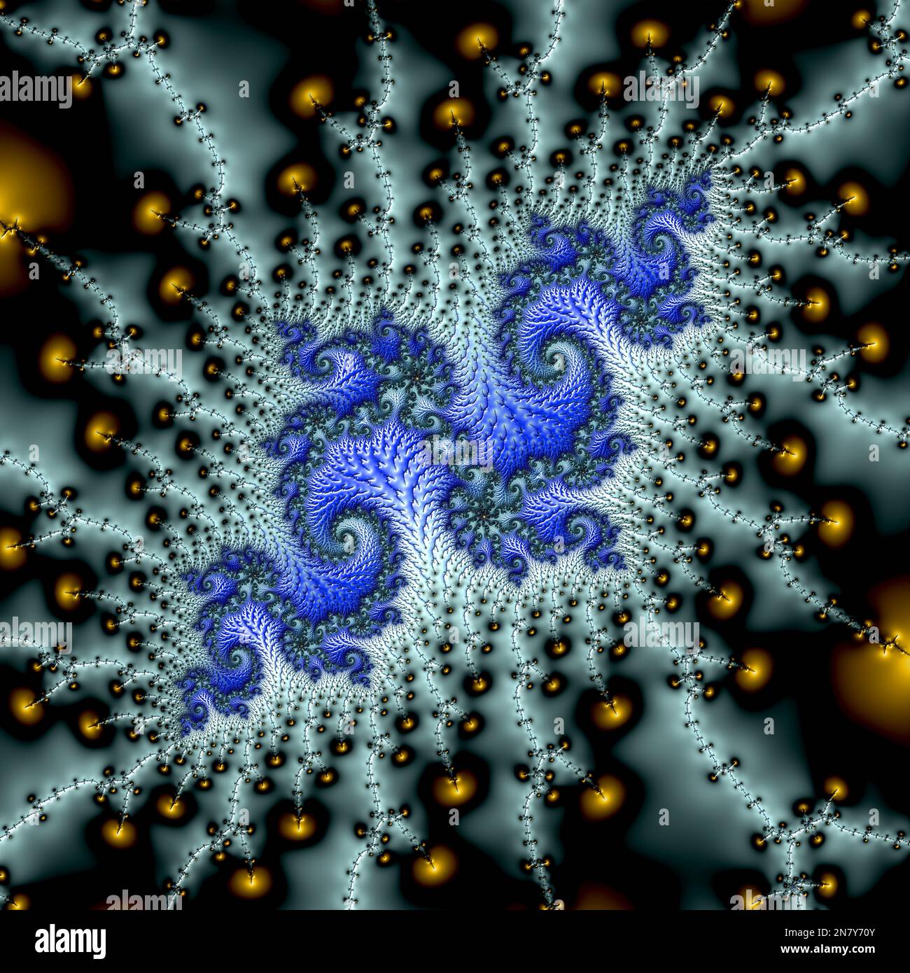 Fractal complex zoom - Mandelbrot set detail, digital artwork for ...
