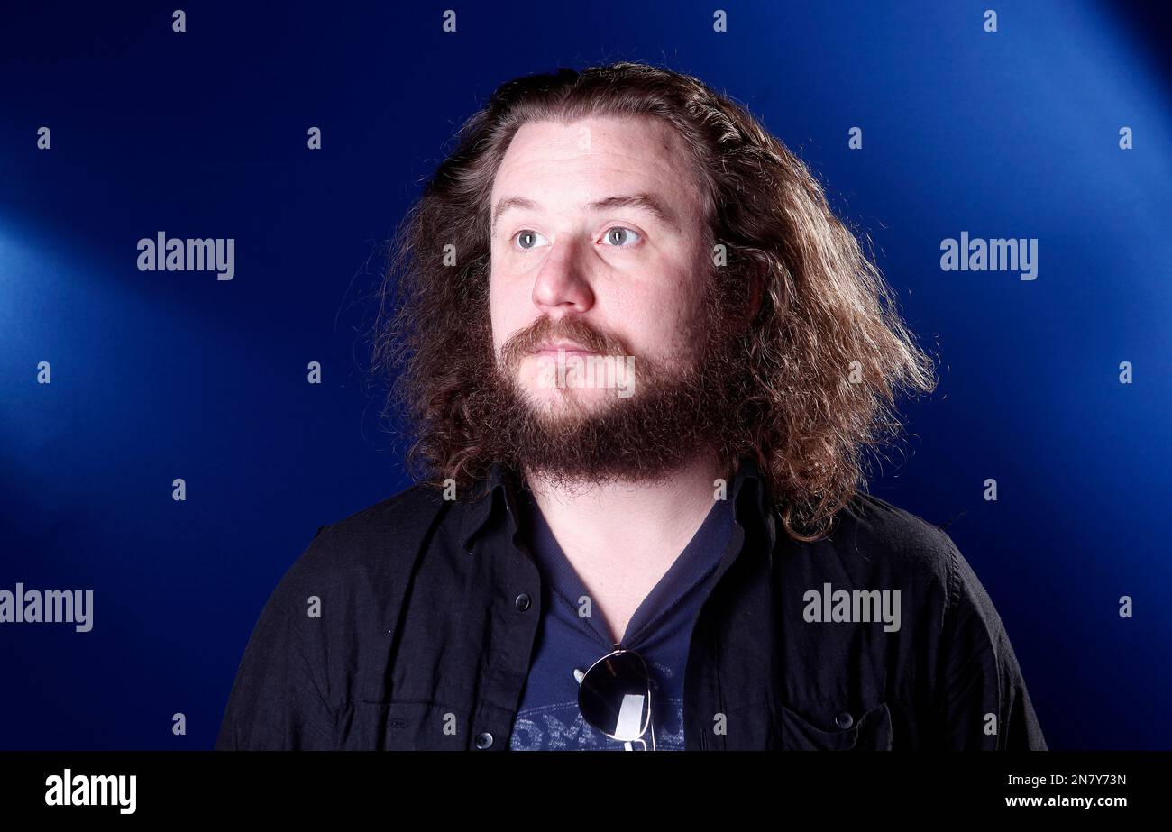 FILE - This March 15, 2012 file photo shows musician Jim James in New York. James thinks music ...