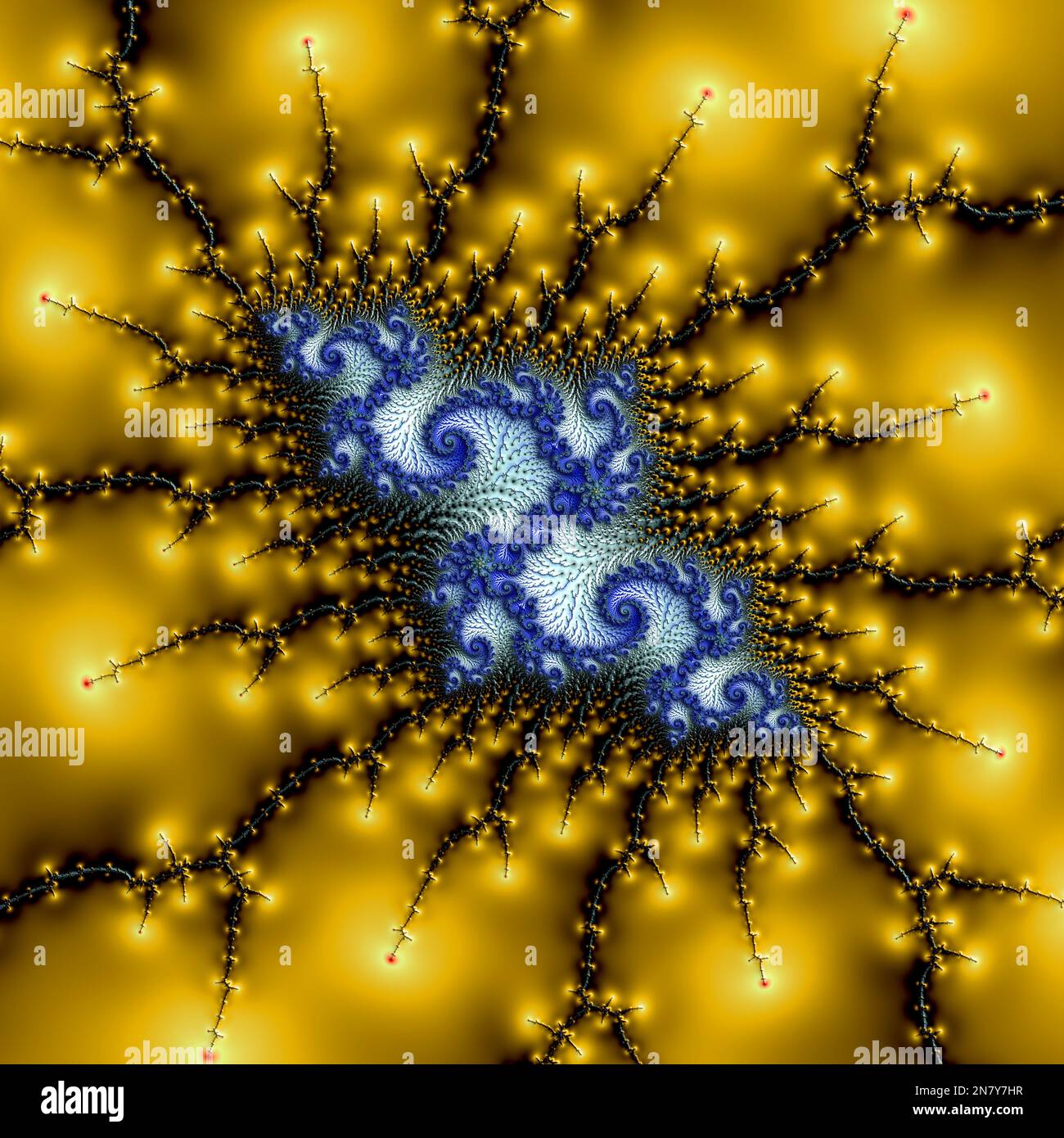 Fractal complex zoom - Mandelbrot set detail, digital artwork for ...