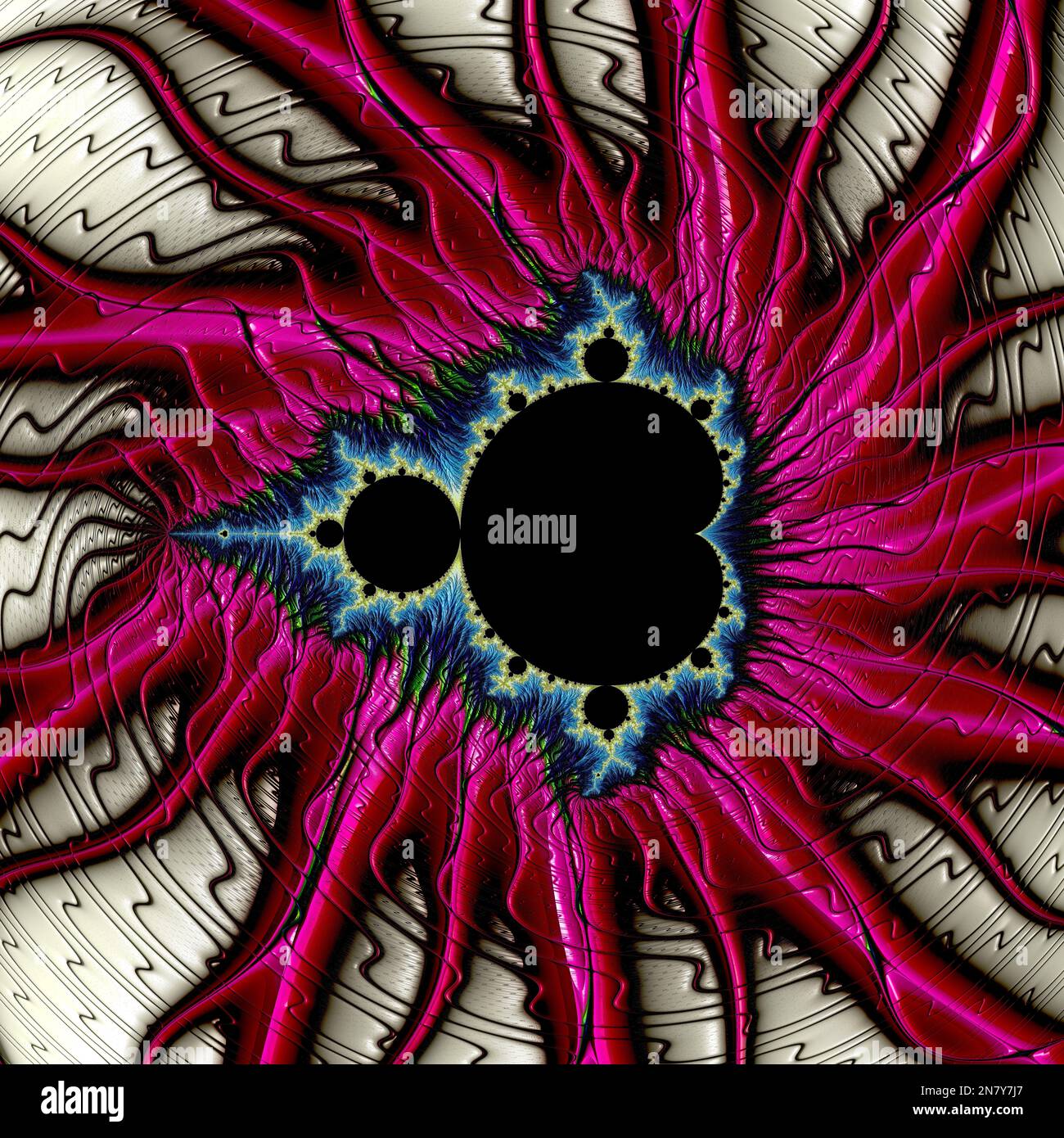 Fractal complex zoom - Mandelbrot set detail, digital artwork for ...