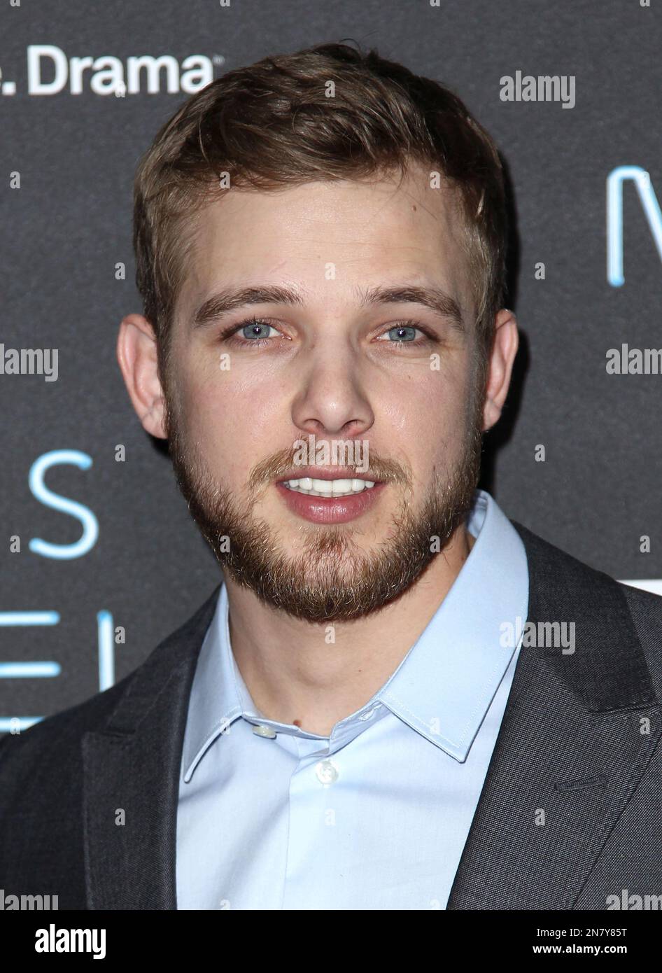 Cast member Max Thieriot arrives at the premiere of the A&E television ...