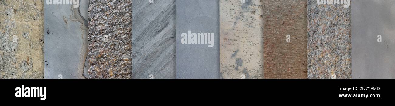 Sample of decorative artificial stone. Texture of natural stone for ...
