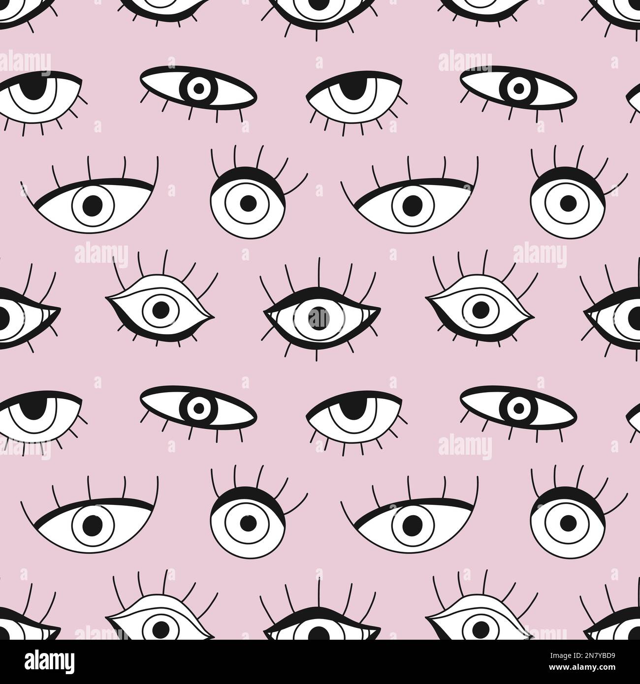 Eye seamless pattern Stock Vector Image & Art - Alamy