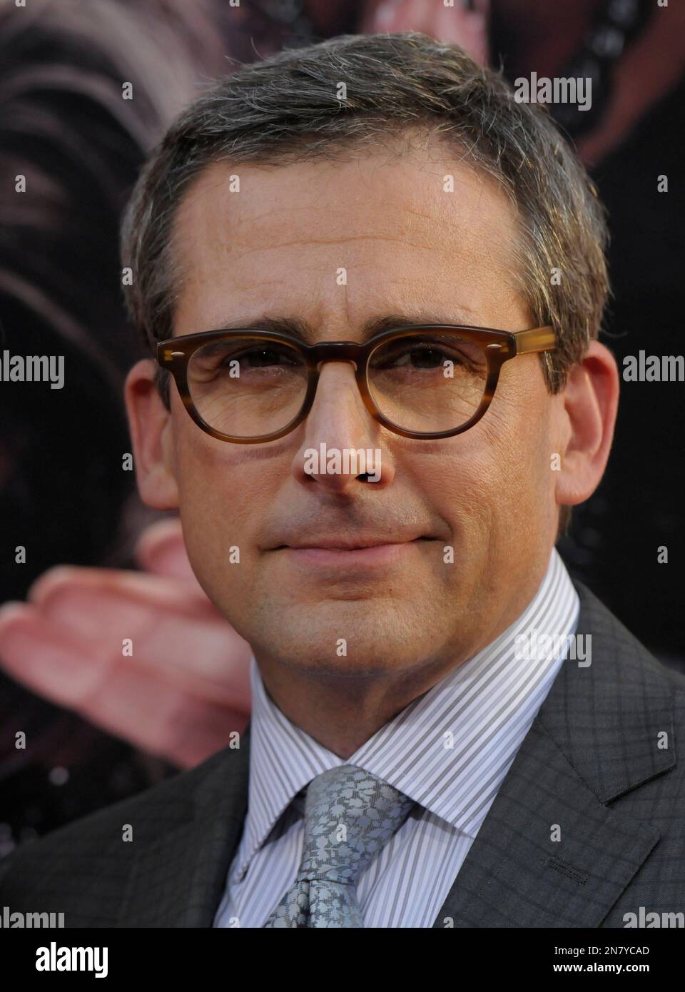 Actor Steve Carell arrives at the world premiere of the feature film ...
