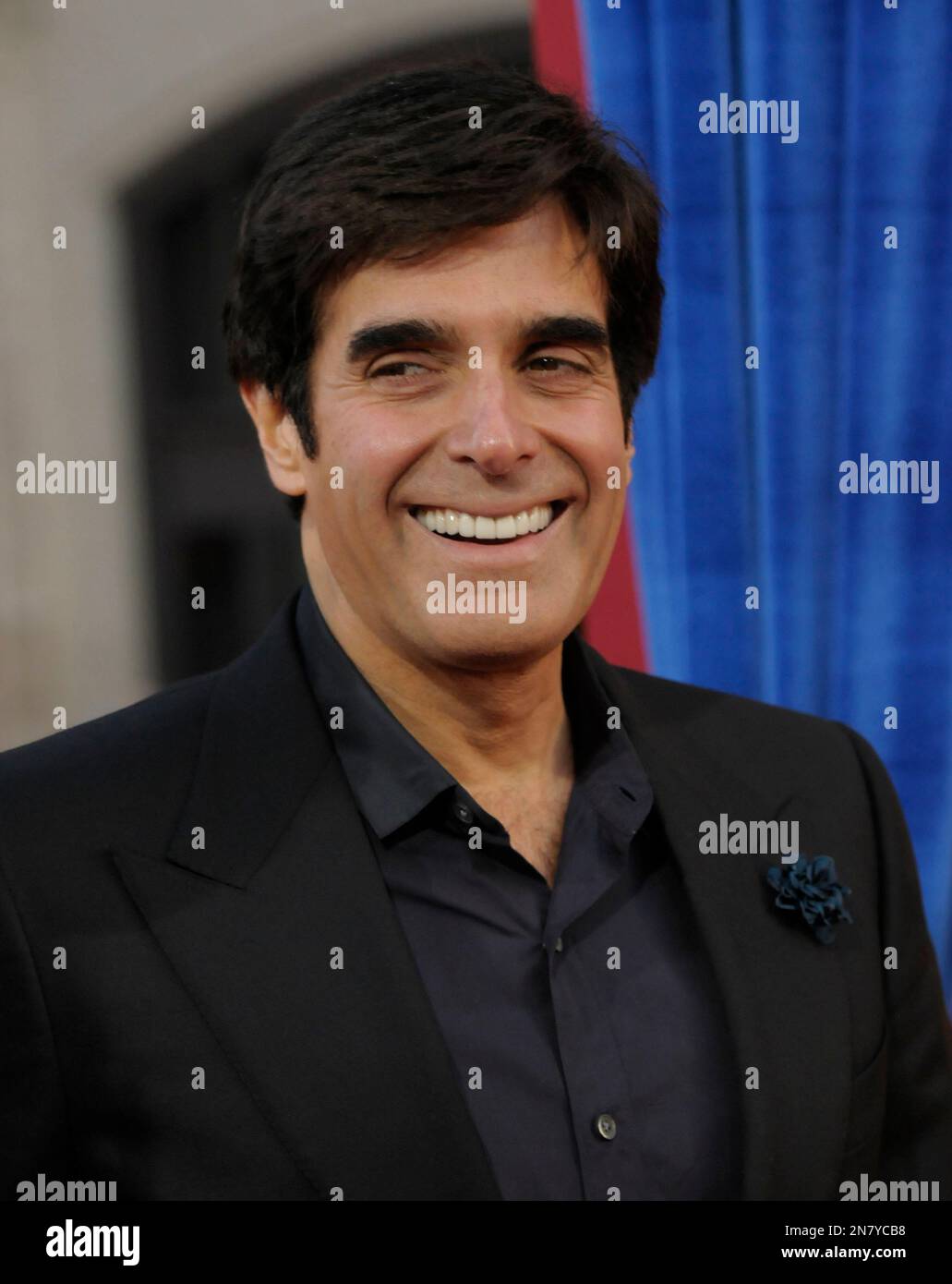 Illusionist David Copperfield arrives at the world premiere of the ...