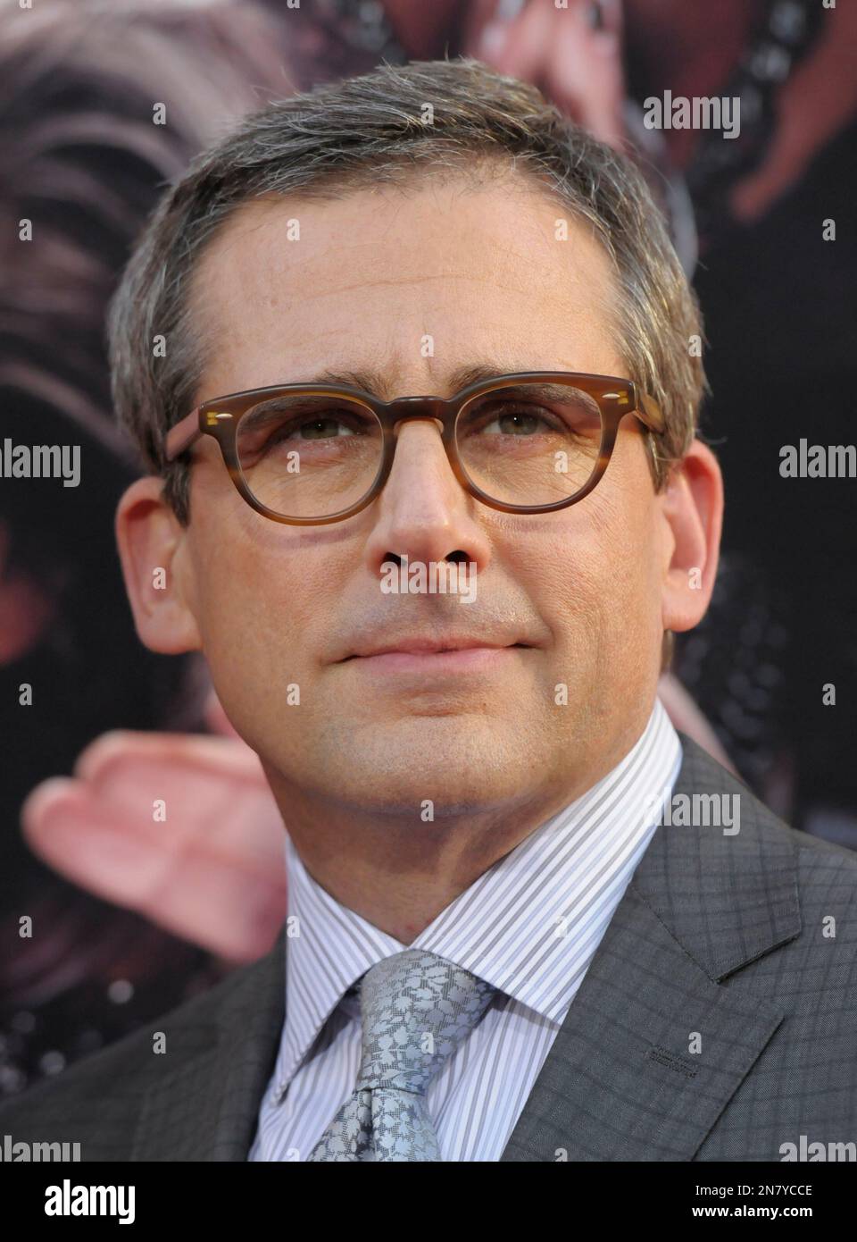 Actor Steve Carell arrives at the world premiere of the feature film ...