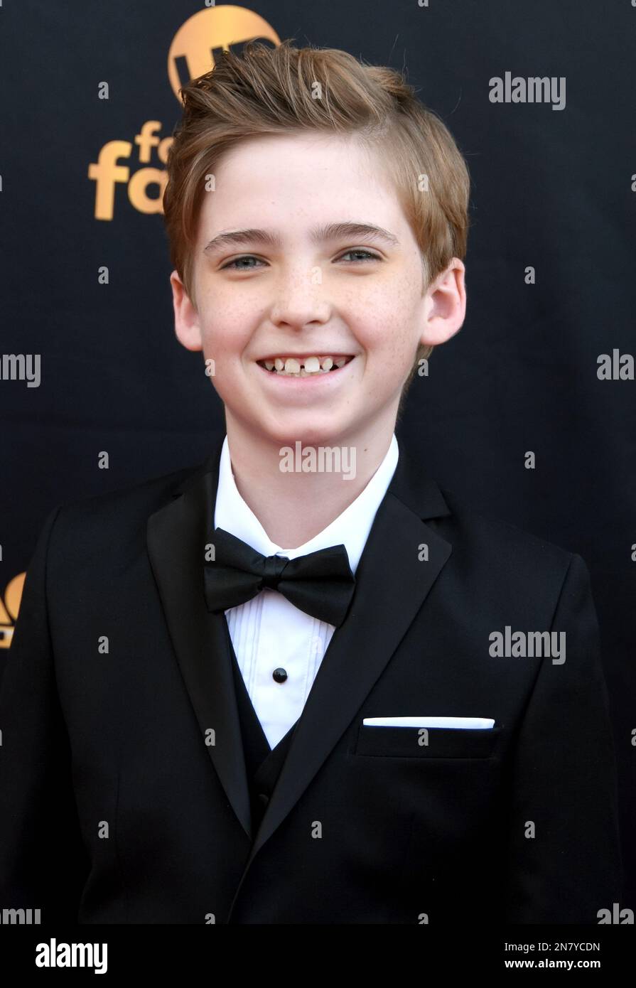 Hollywood, California, USA 10th February 2023 Actor Carson Minniear ...