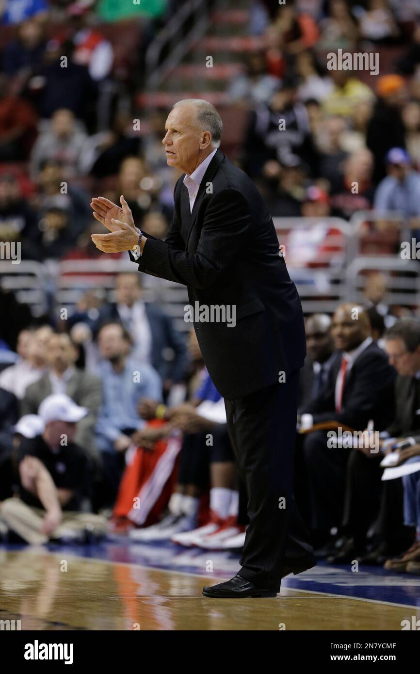 Philadelphia 76ers' Doug Collins in action during an NBA basketball ...