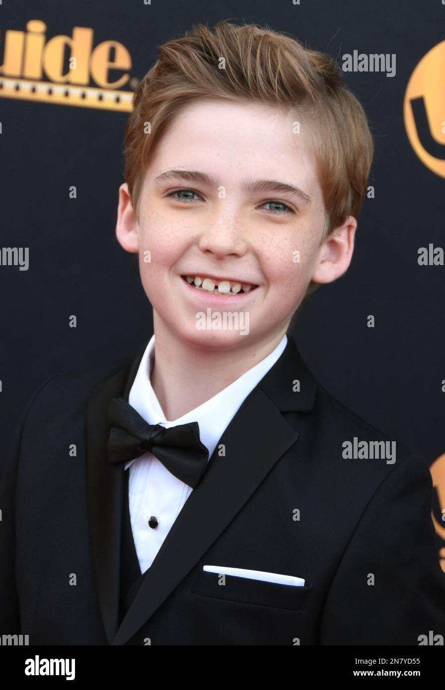 Hollywood, California, USA 10th February 2023 Actor Carson Minniear ...