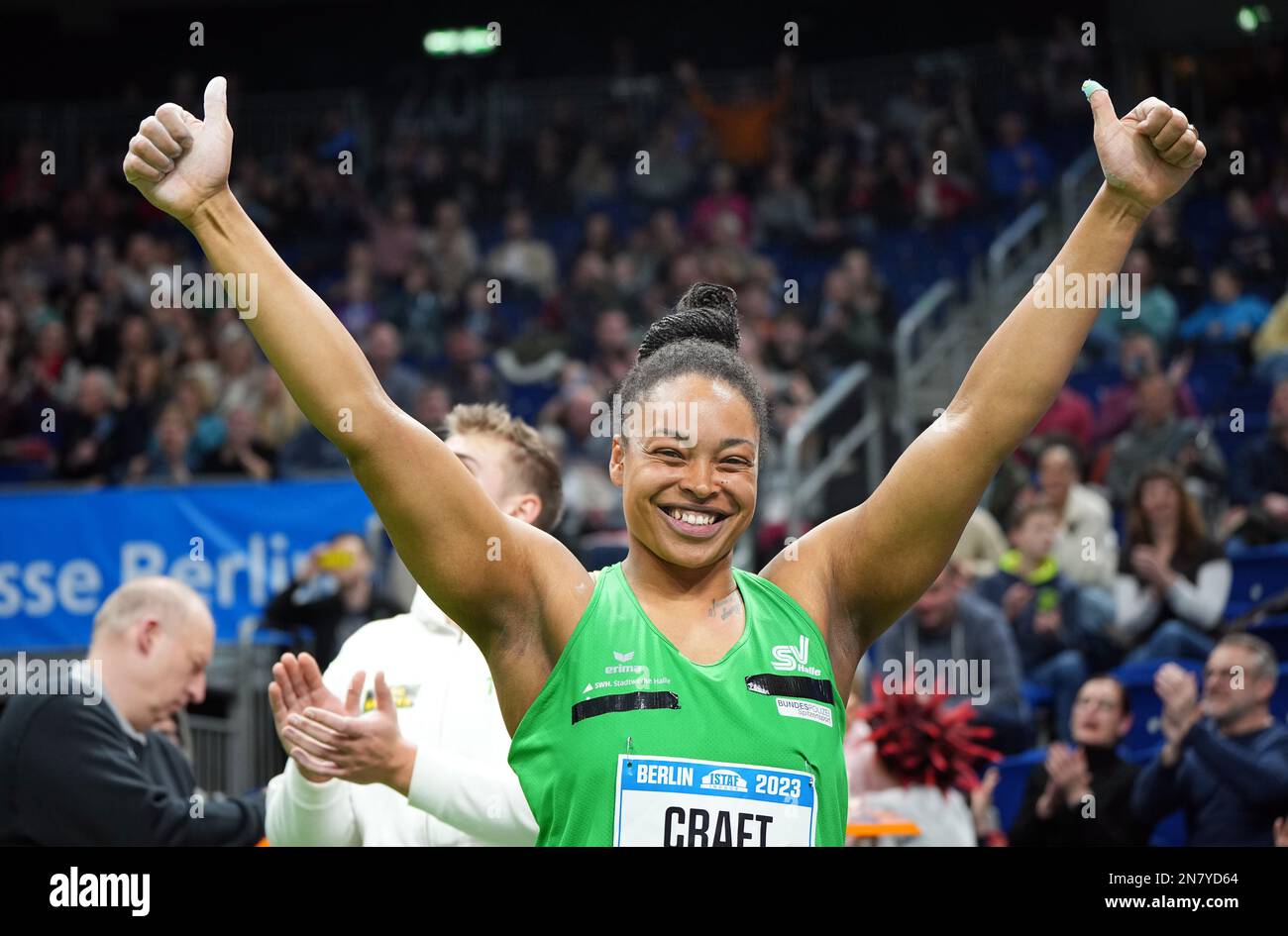 10 February 2023, Berlin: Athletics/Hall: Meeting, Decisions, Discus ...