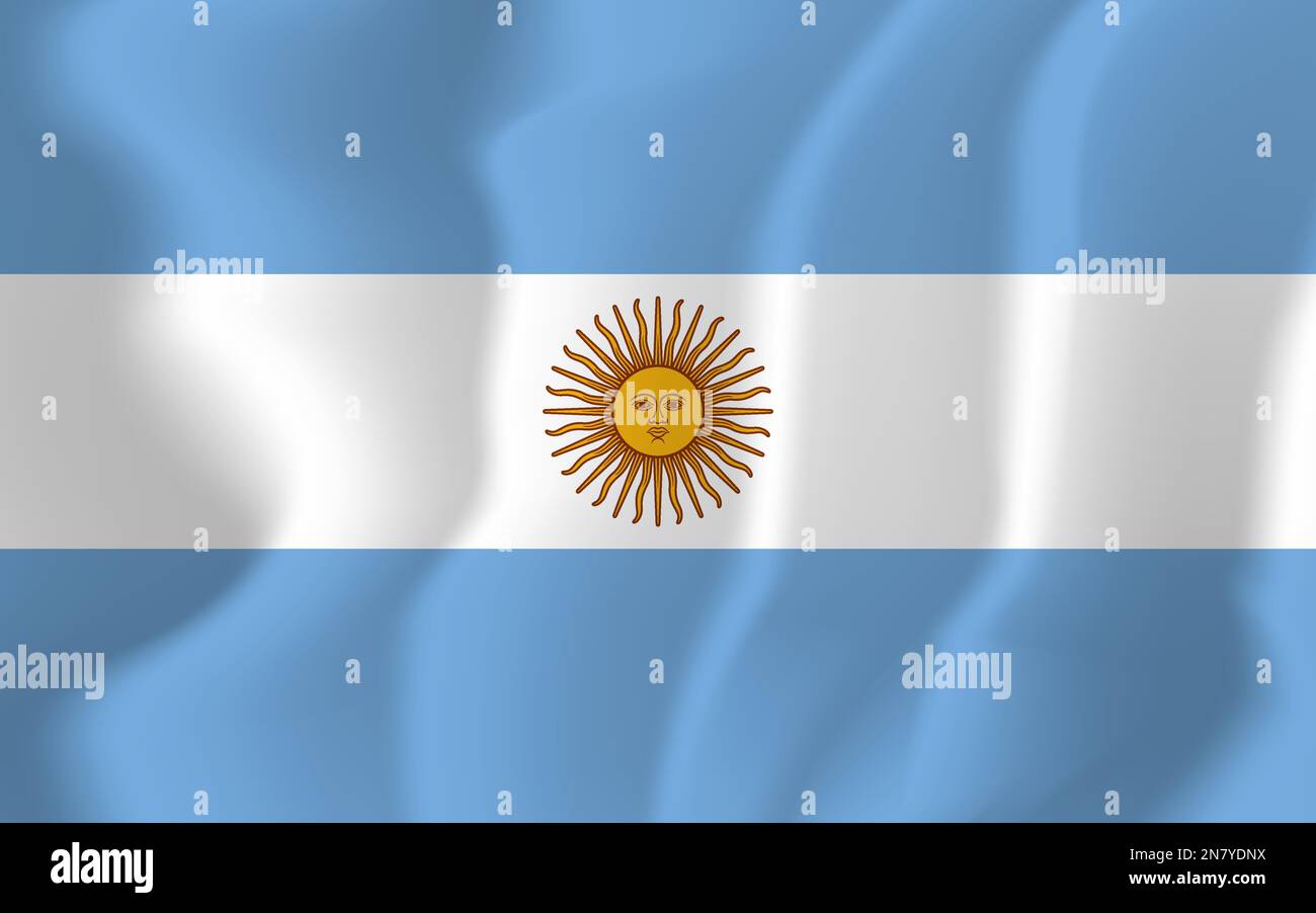 Argentina country map colors flag Stock Vector Images - Alamy