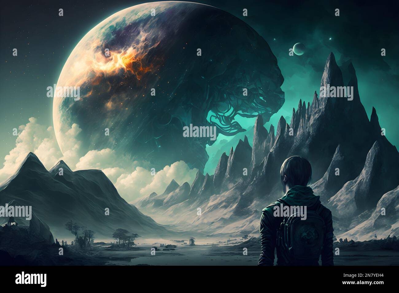 Extra terrestrial intelligence hi-res stock photography and images - Alamy