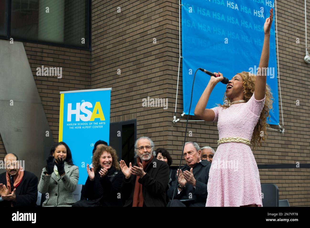 N'Kenge sings at the "Harlem School of the Arts - The Herb Alpert ...