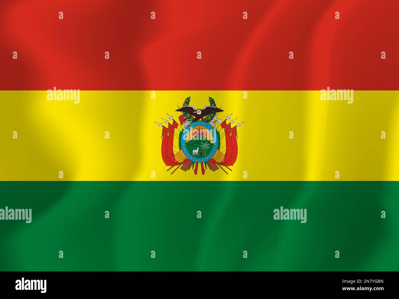 Bolivia flag outline Stock Vector Images - Alamy