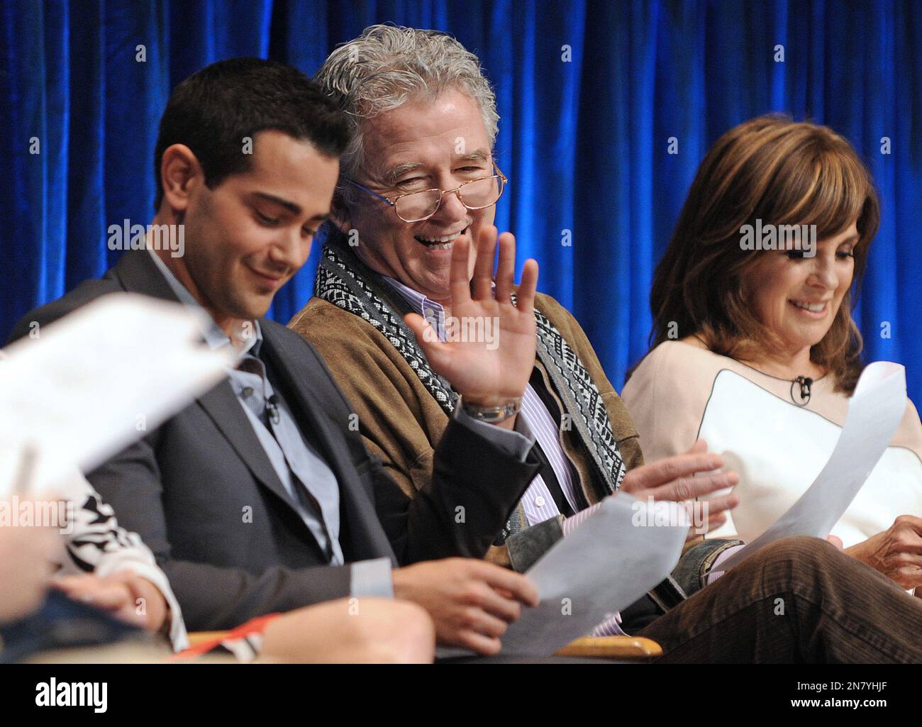 Photo of, from left, Jesse Metcalfe, Patrick Duffy and Linda Gray ...