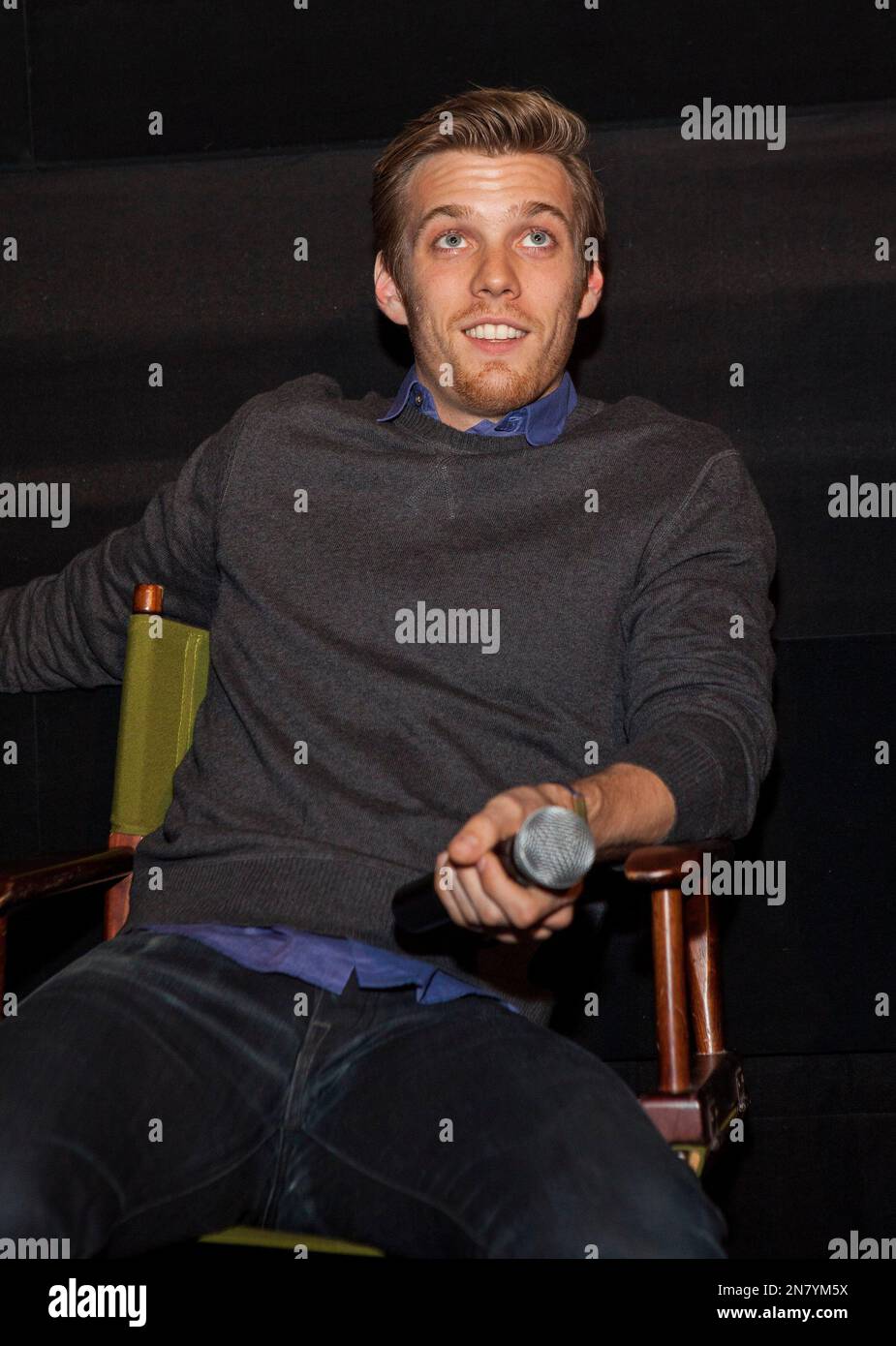 Actor Jake Abel during "The Host" screening at the AMC River East 21 ...