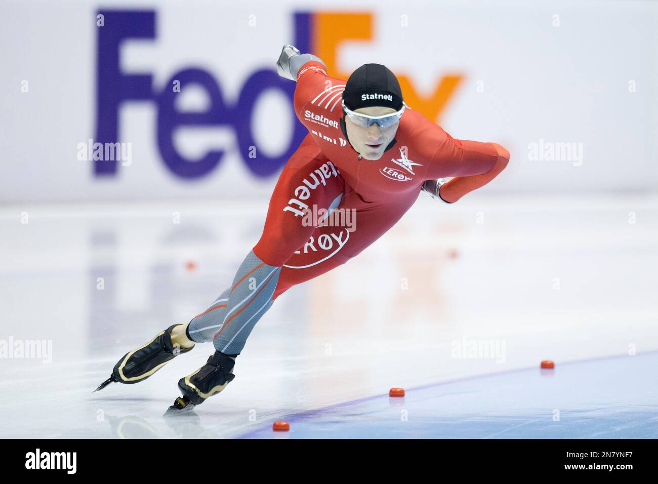 Havard Bokko of Norway competes in the men's 1500 meters race of the ...