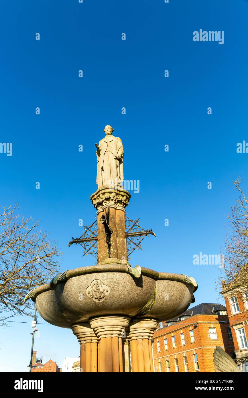 Statue of Thomas Sotherton Estcourt (1801-1876), Devizes, Wiltshire ...
