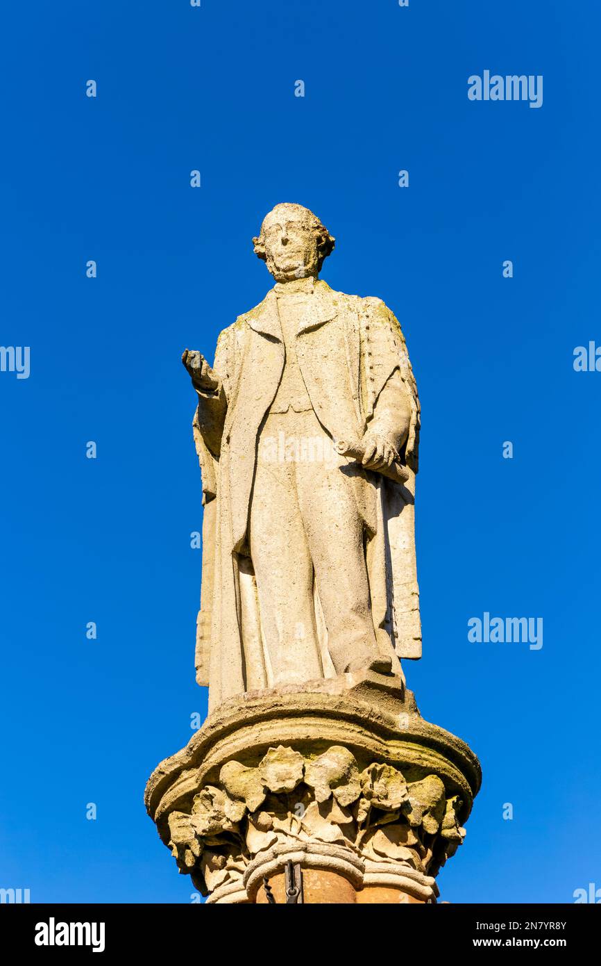 Statue of Thomas Sotherton Estcourt (1801-1876), Devizes, Wiltshire ...