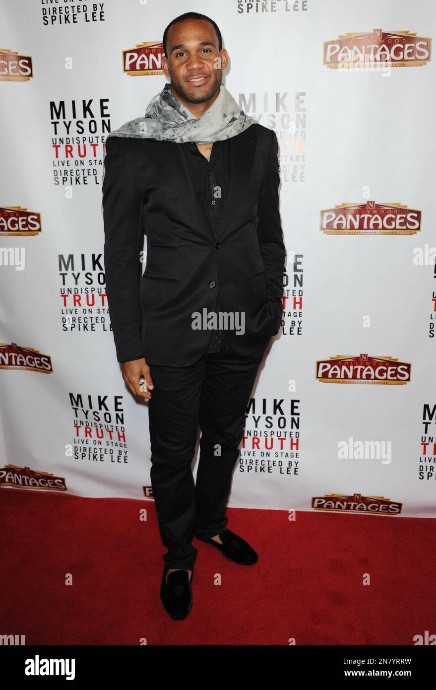Brett Lockett arrives at the LA premiere of "Mike Tyson: Undisputed ...