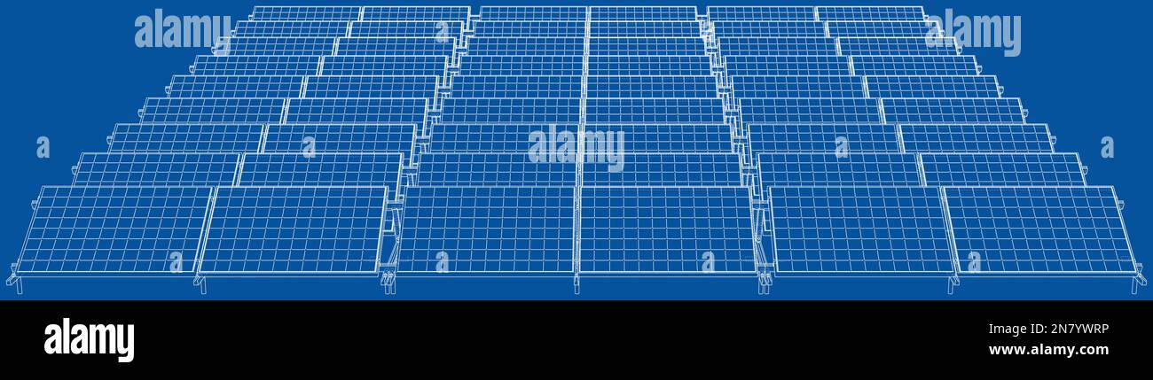 Solar Panel Concept. Vector Stock Vector Image & Art - Alamy