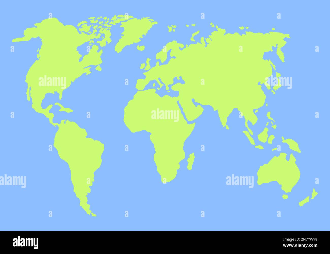 West world map hi-res stock photography and images - Alamy